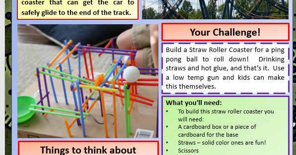 Year 6: STEM - Straw Roller Coaster