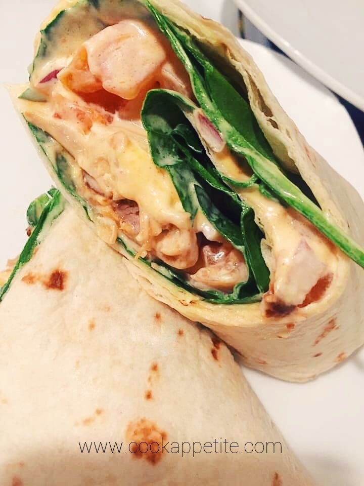 Chicken Chapati Roll Recipe