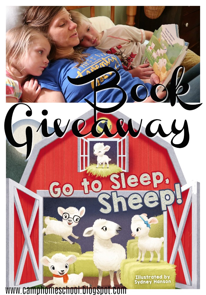 CAMP HOMESCHOOL: Bedtime Books | Go to Sleep, Sheep! book GIVEAWAY