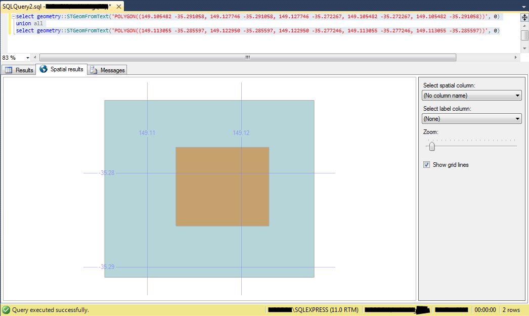 The Map Guy(de): Using SQL Server Management Studio to preview WKT geometry