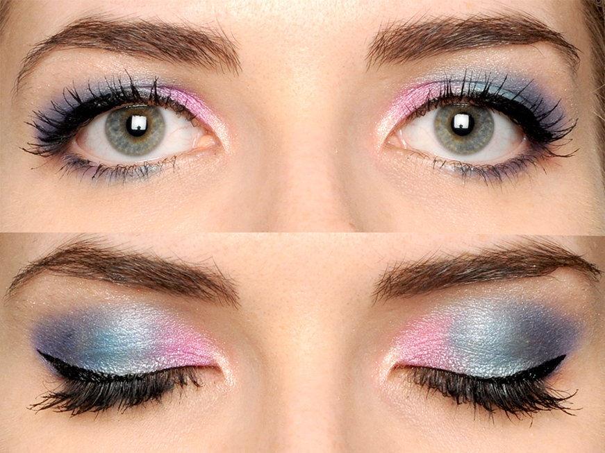 Bisous Darling: Tie Dye Eyes : Tutorial