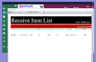 SynTech: Inventory Control System with modern GUI