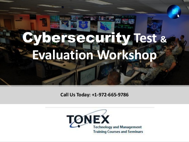 Cybersecurity Test and Evaluation Workshop