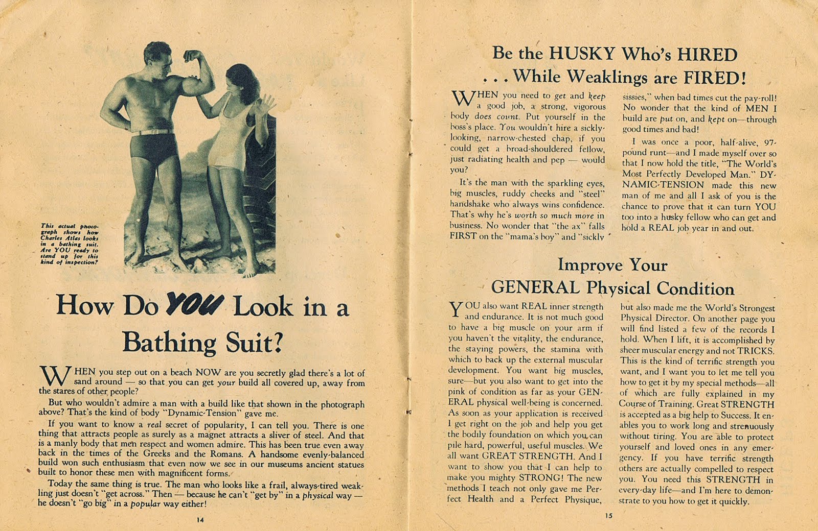 Scary Terry's World: "Everlasting Health and Strength" by Charles Atlas