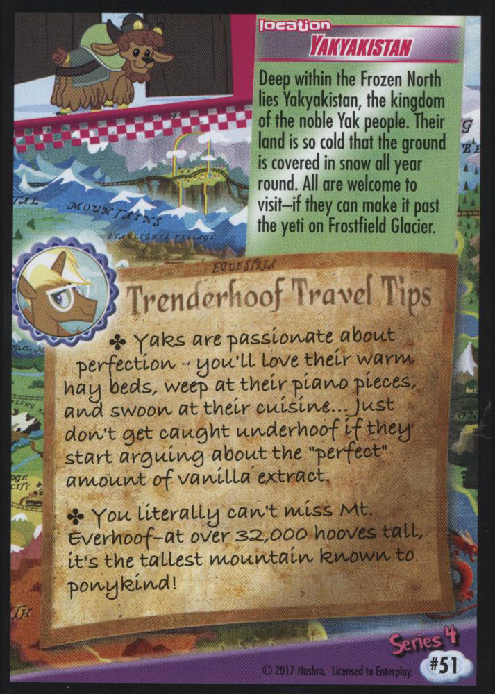 My Little Pony Yakyakistan Series 4 Trading Card | MLP Merch