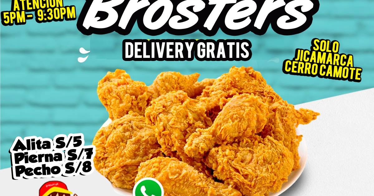 BROSTERS - DELIVERY 924 835 511