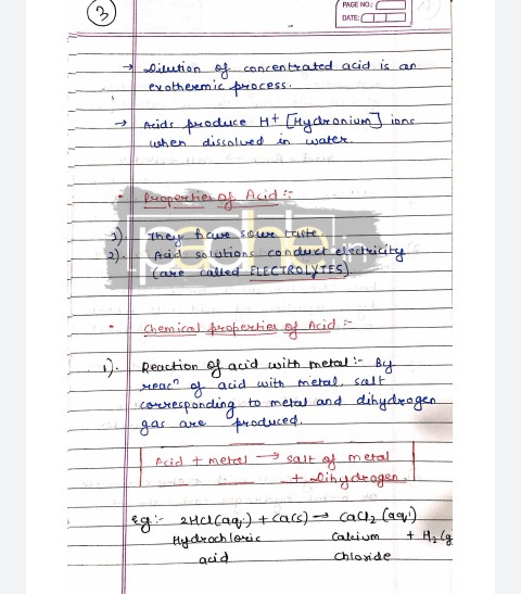 CBSC Class 10 science notes padle.in