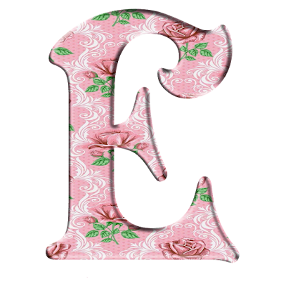 Sussurro de Amor: Alfabeto Rosa cor de Rosa png