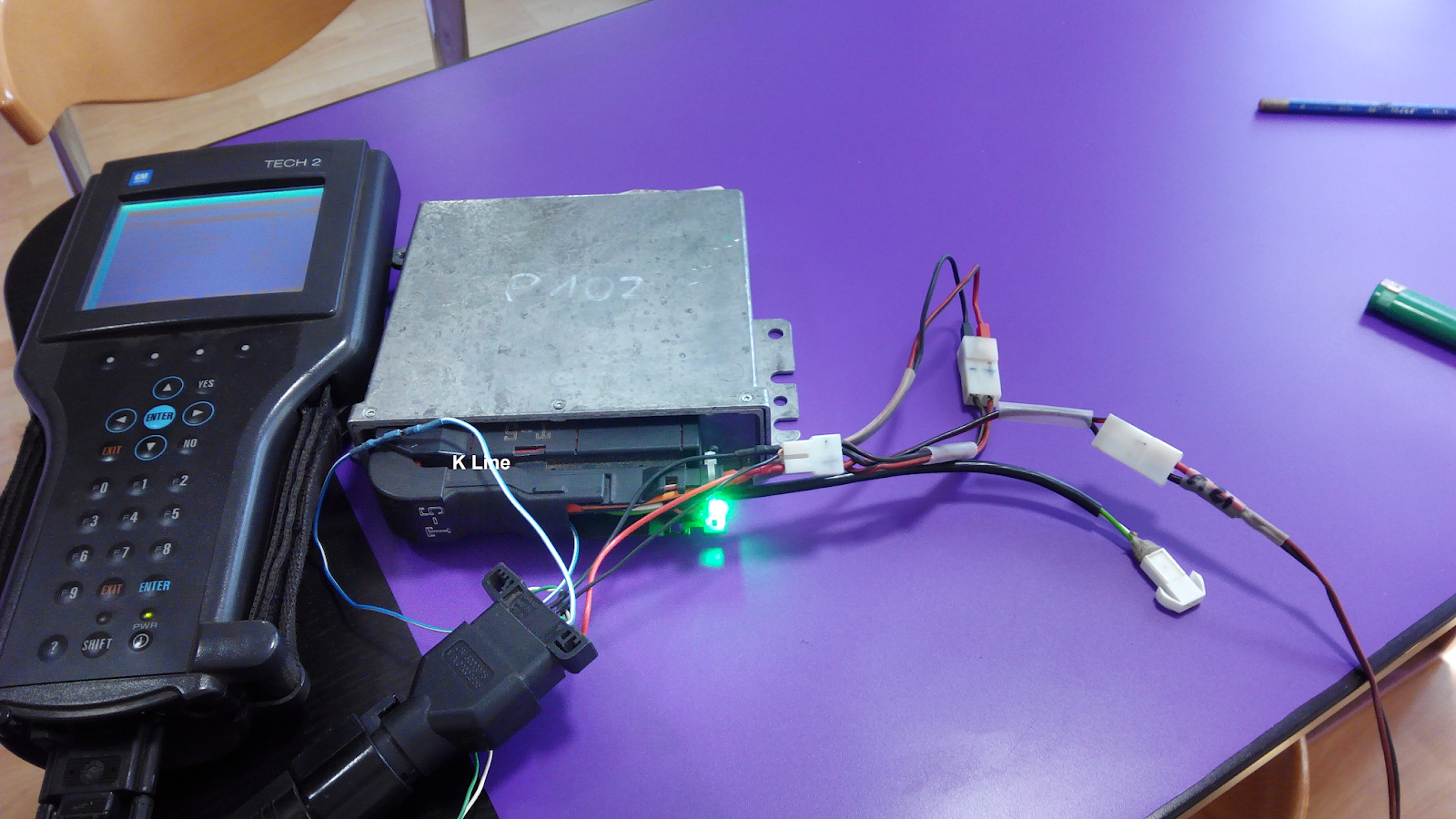 Da95: Conexiones BusP(CAN) trionic 5 - Trionic 7