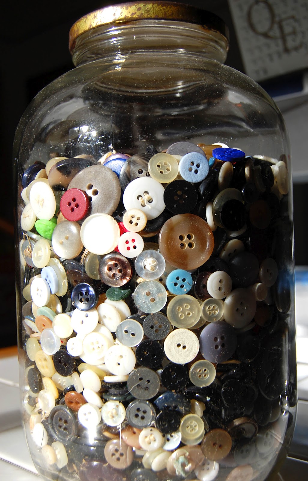 My Button Bottles Runneth Over