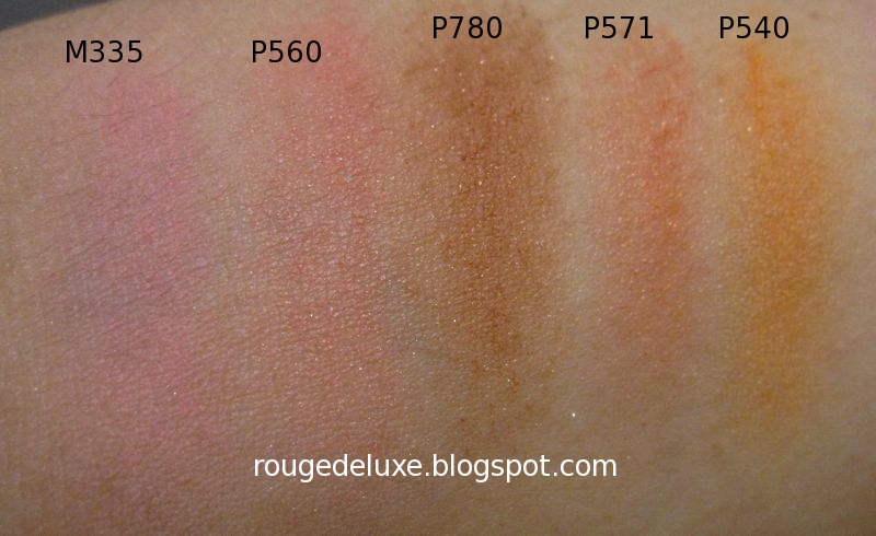 Rouge Deluxe: Shu Uemura Color Atelier Glow On Blush Swatches