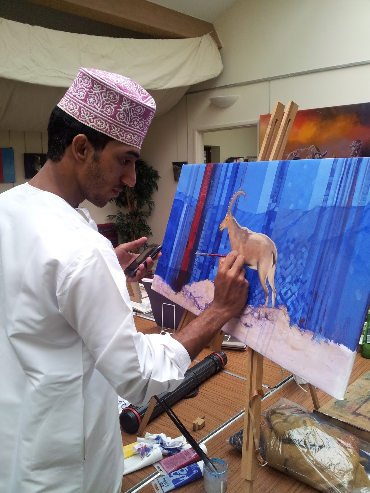 Oman Wild Art: Oman Wild Art in England