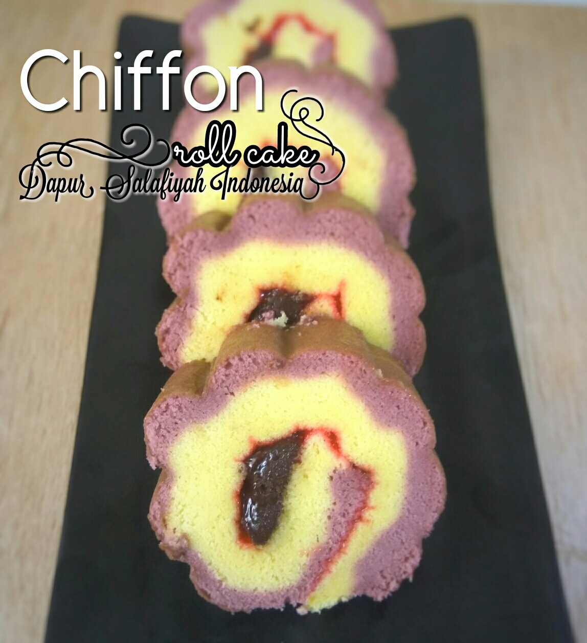 Resep CHIFFON ROLL CAKE