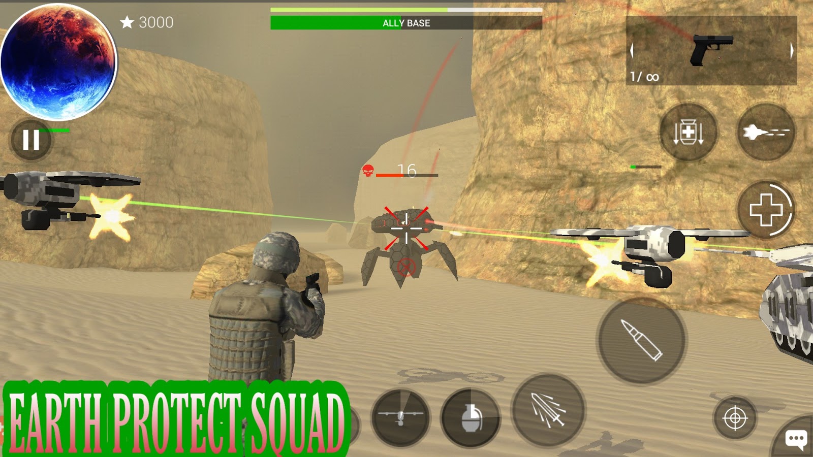 EARTH PROTECT SQUAD - ANDROID GAMING4 YOU