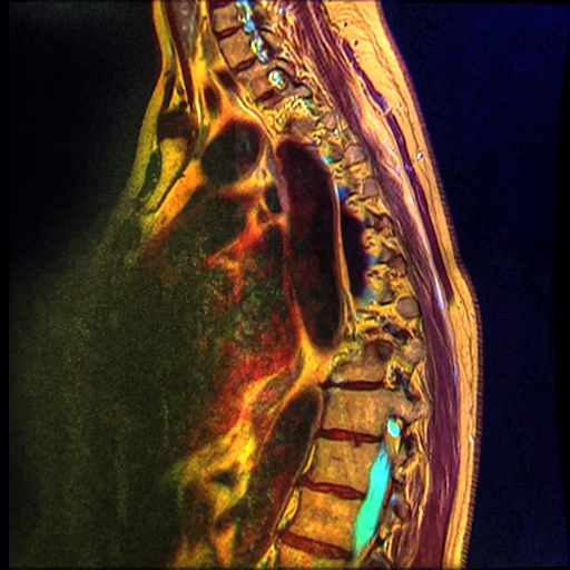 Nevit's blog: Dorsal Spine Color MRI