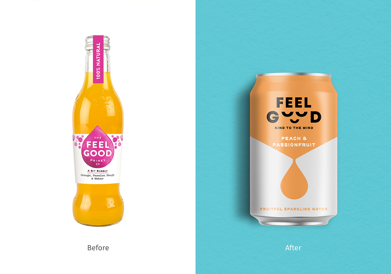 Feel Good Drinks Rebrand on Packaging of the World - Creative Package ...