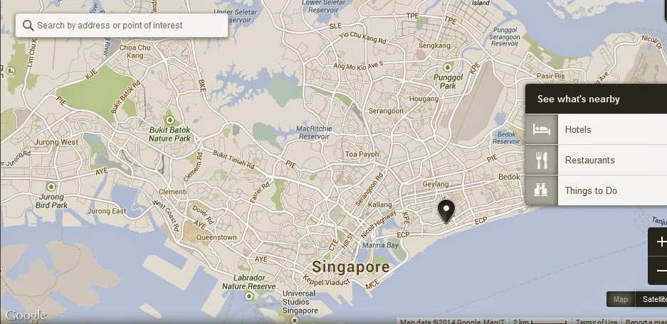 Katong District Singapore Location Attractions Map | About Singapore ...