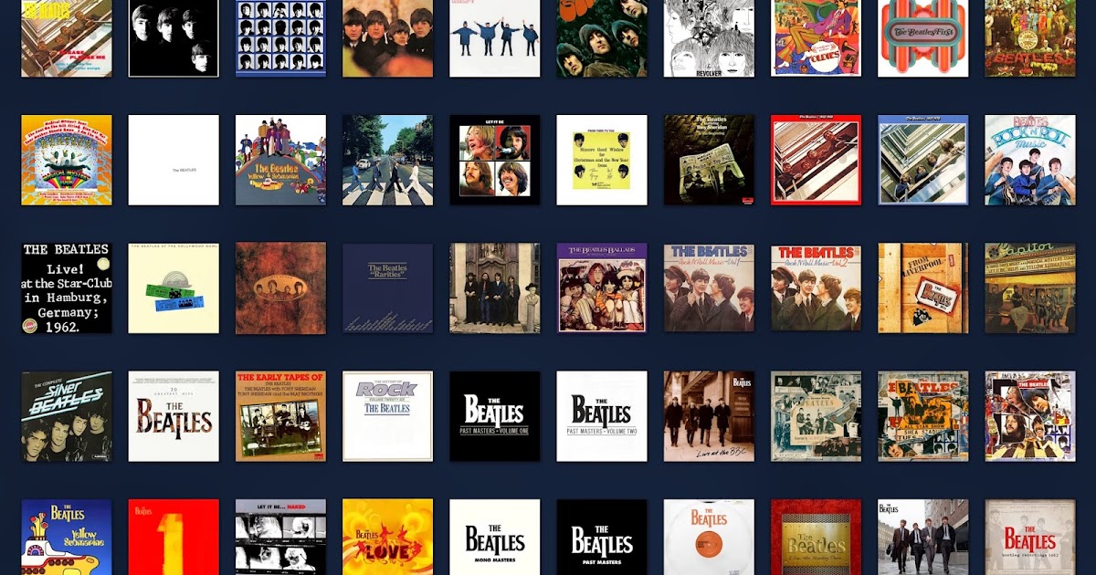 The Beatles Illustrated UK Discography: The Beatles UK Album Chart ...