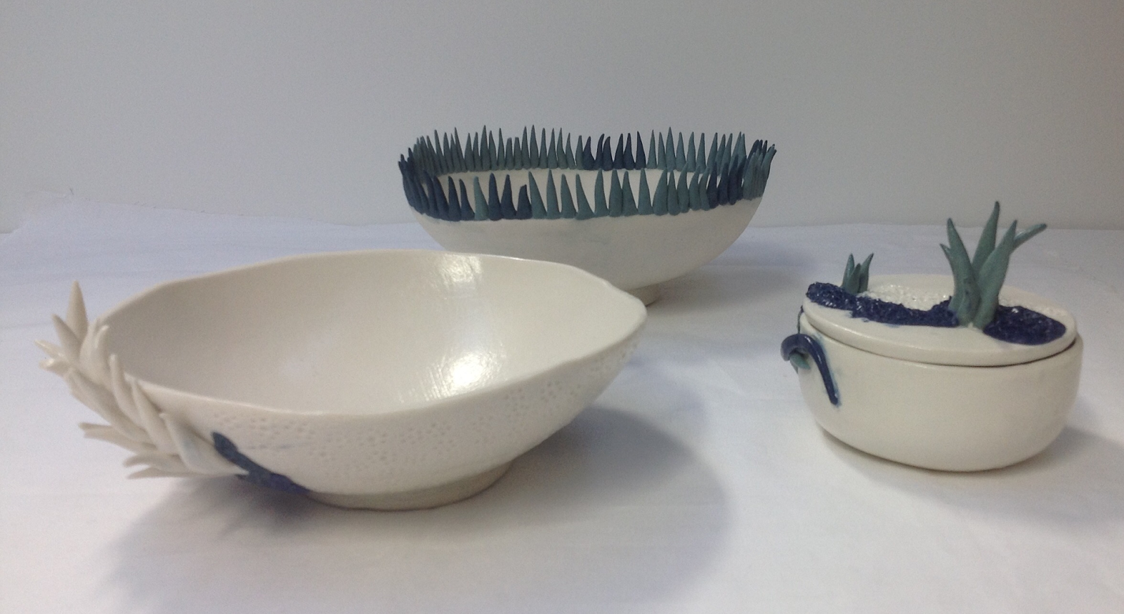 Old Ceramic Work: Seaweed
