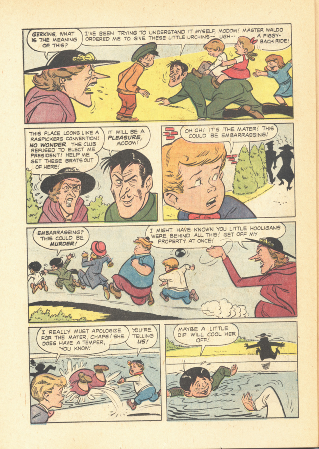 Four-Color Shadows: The Little Rascals-David Gantz-1958