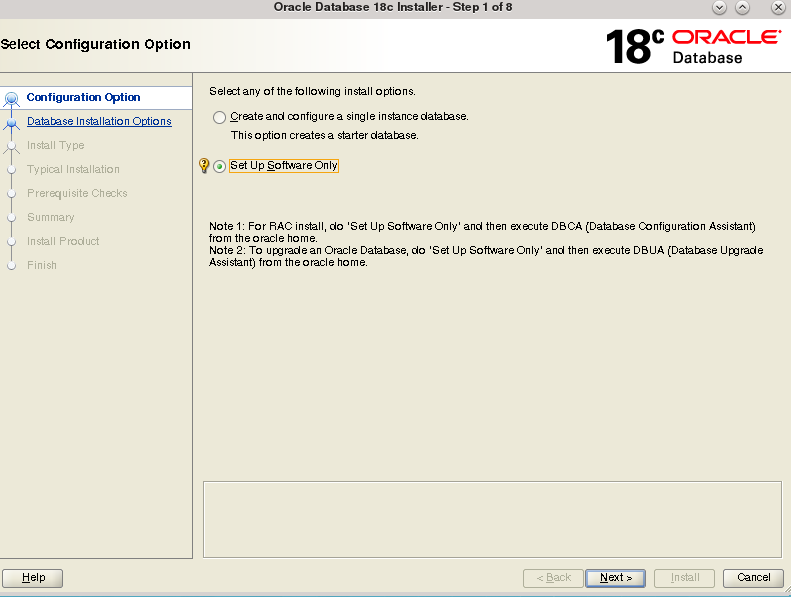 A! Help: Upgrading Oracle Restart from 12.2.0.1 to 18c