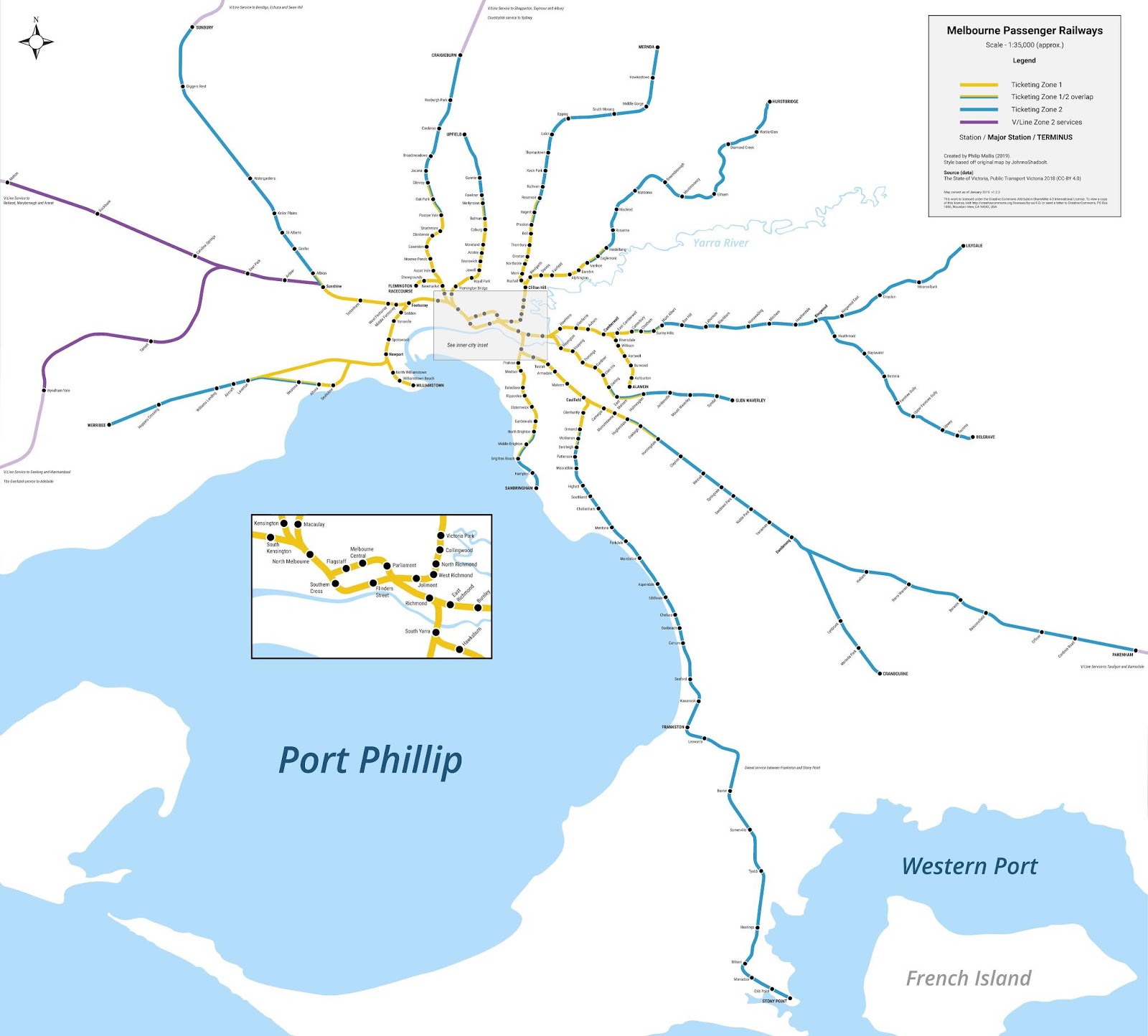 The Iron Road: The revamped PTV network map