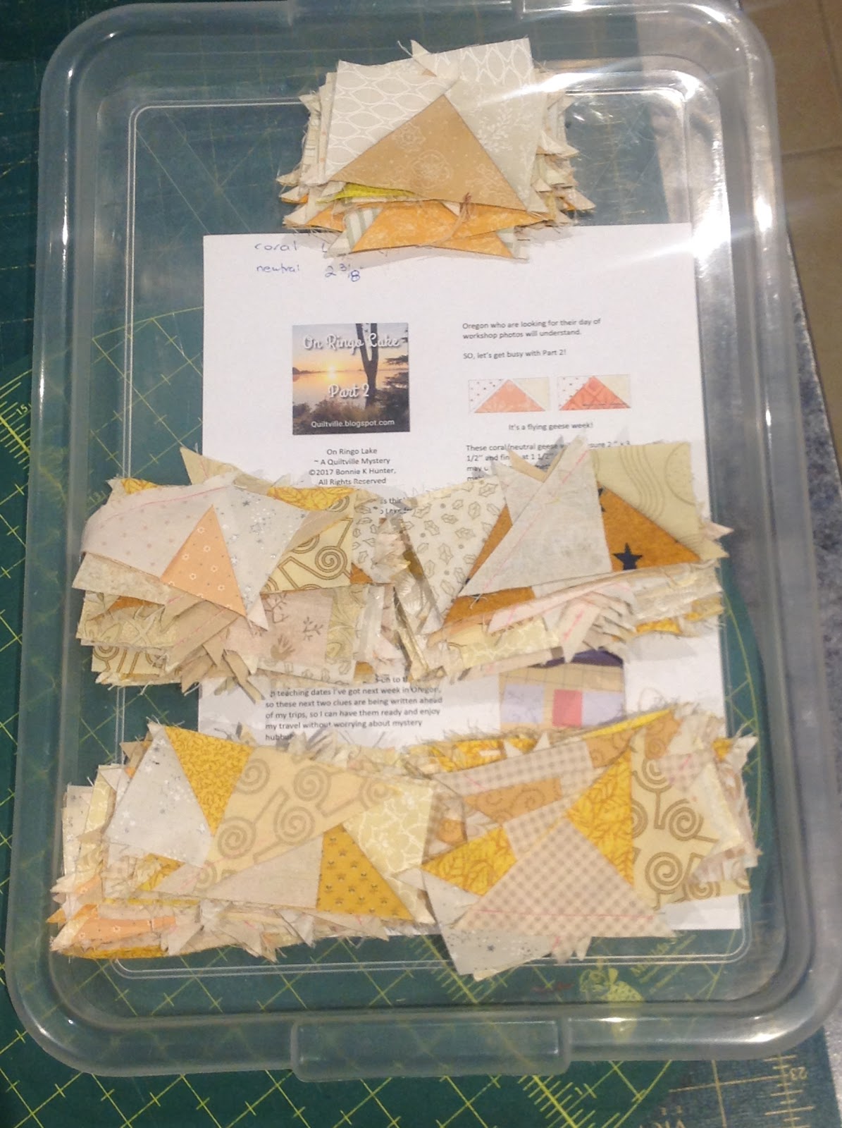 ButterZ: Busy with Bonnie Hunter Mystery.