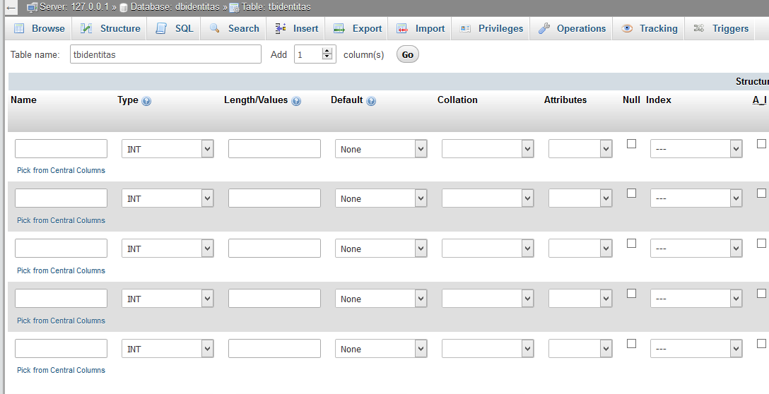 Cara Membuat Database dan Tabel dengan phpMyAdmin Xampp - Virtual Akademik Cara Membuat Database dan Tabel dengan phpMyAdmin Xampp - Virtual Akademik
