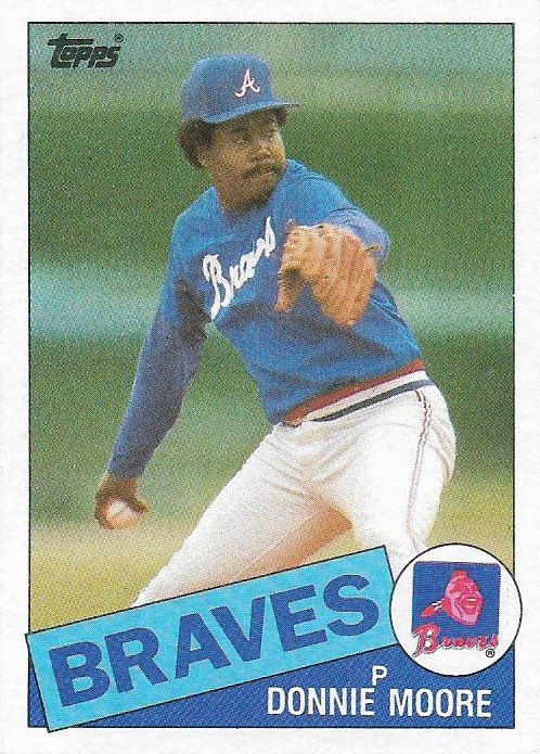 1985 Topps: #699 - Donnie Moore