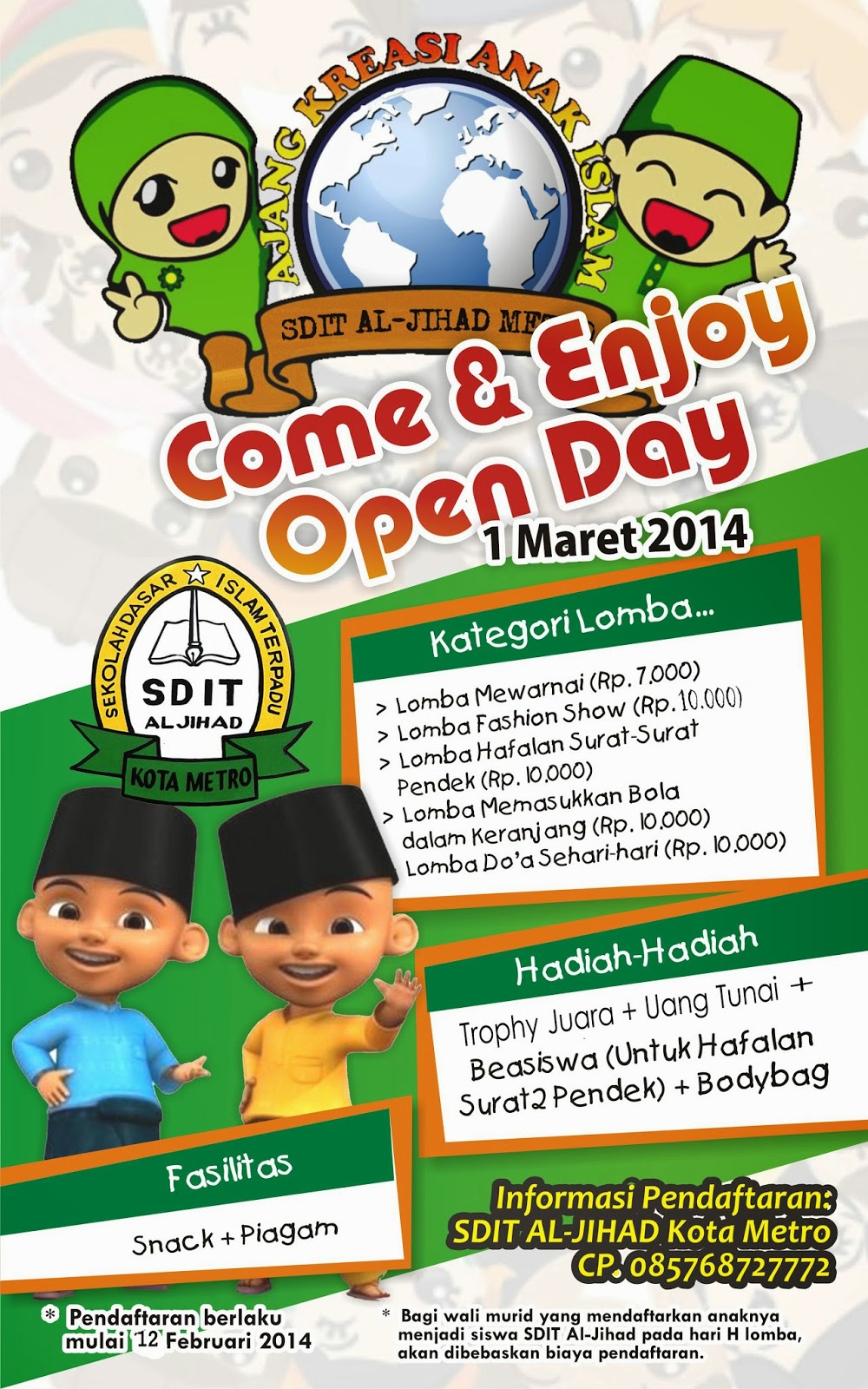 Contoh Pembuatan Pamflet Lomba - Pendidikan Instan