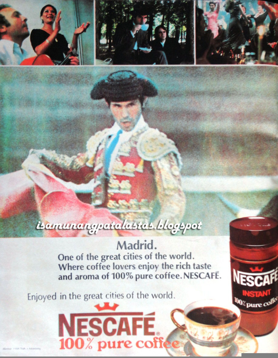 ISA MUNANG PATALASTAS: 134. NESCAFE, “Great Cities of the World ...
