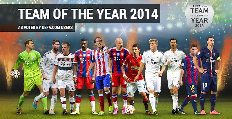 UEFA Team Of The Year 2014 Boots - Footy Headlines