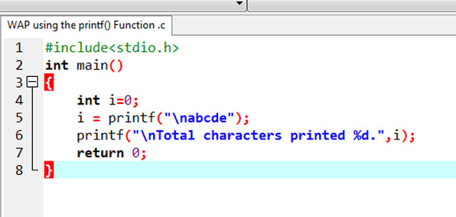 C Input and output Functions