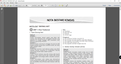 WADAH KETERAMPILAN BAHASA MELAYU PT3 & SPM 2020: NOTA RINGKAS BESTARI ...