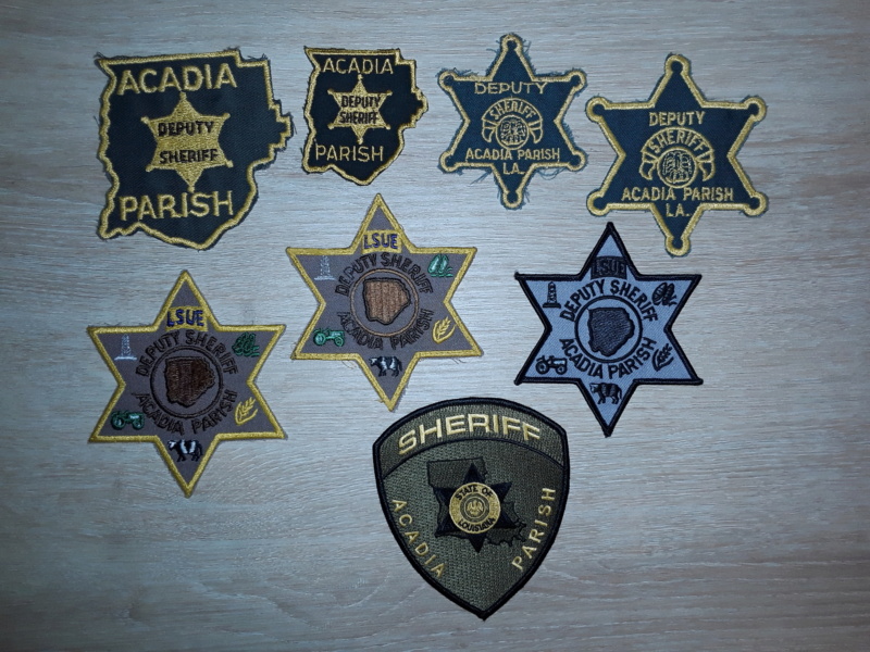 Louisiana Police Patches Collector: Parish patches ****** Updated on ...