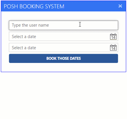 PowerShell and WPF: Use DatePicker Control to create a quick booking ...