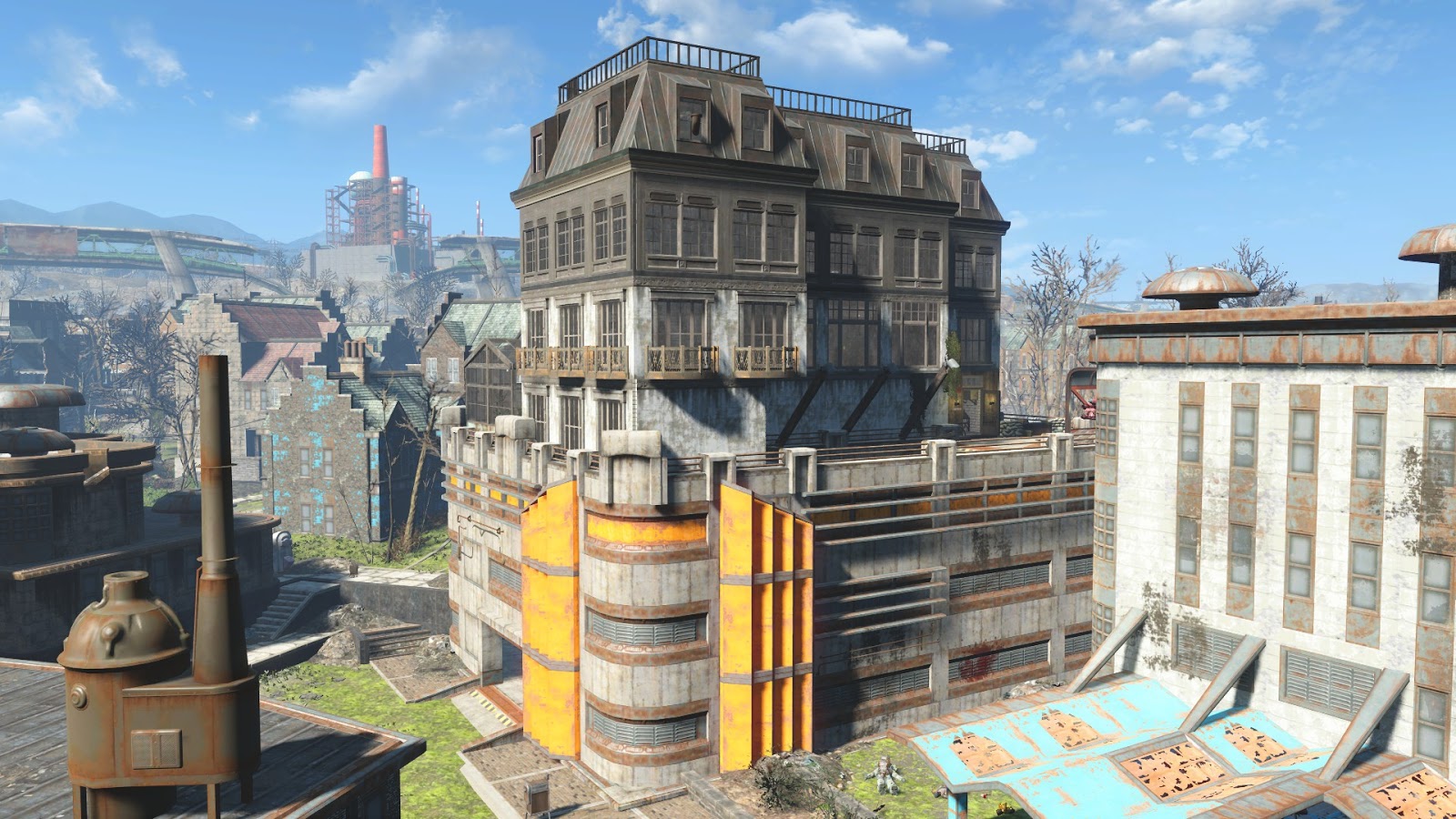 STREAMLINE MODERNE DESIGN AND ARCHITECTURE IN FALLOUT 4