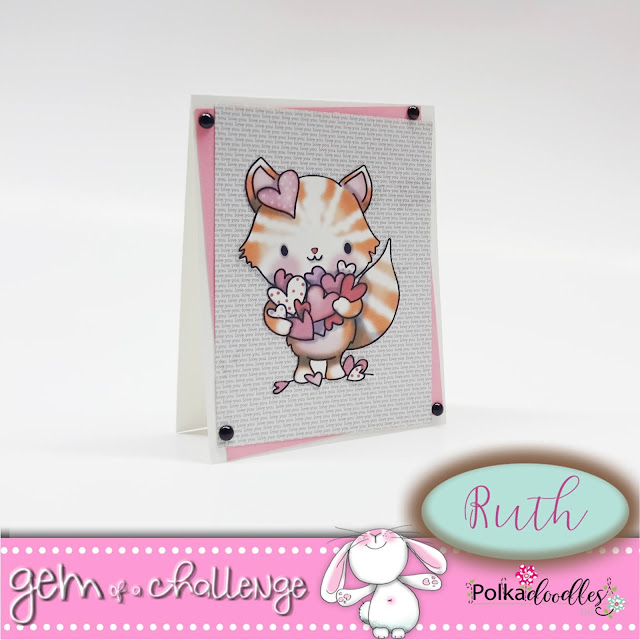 My hobby My Art: Full of hearts - kitty love