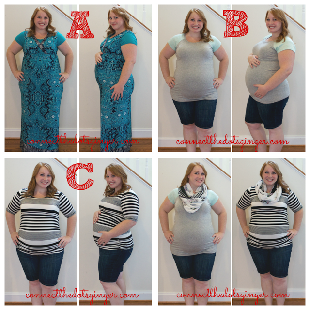 Connect the Dots Ginger | Becky Allen: Second Pregnancy Stitch Fix Keepers