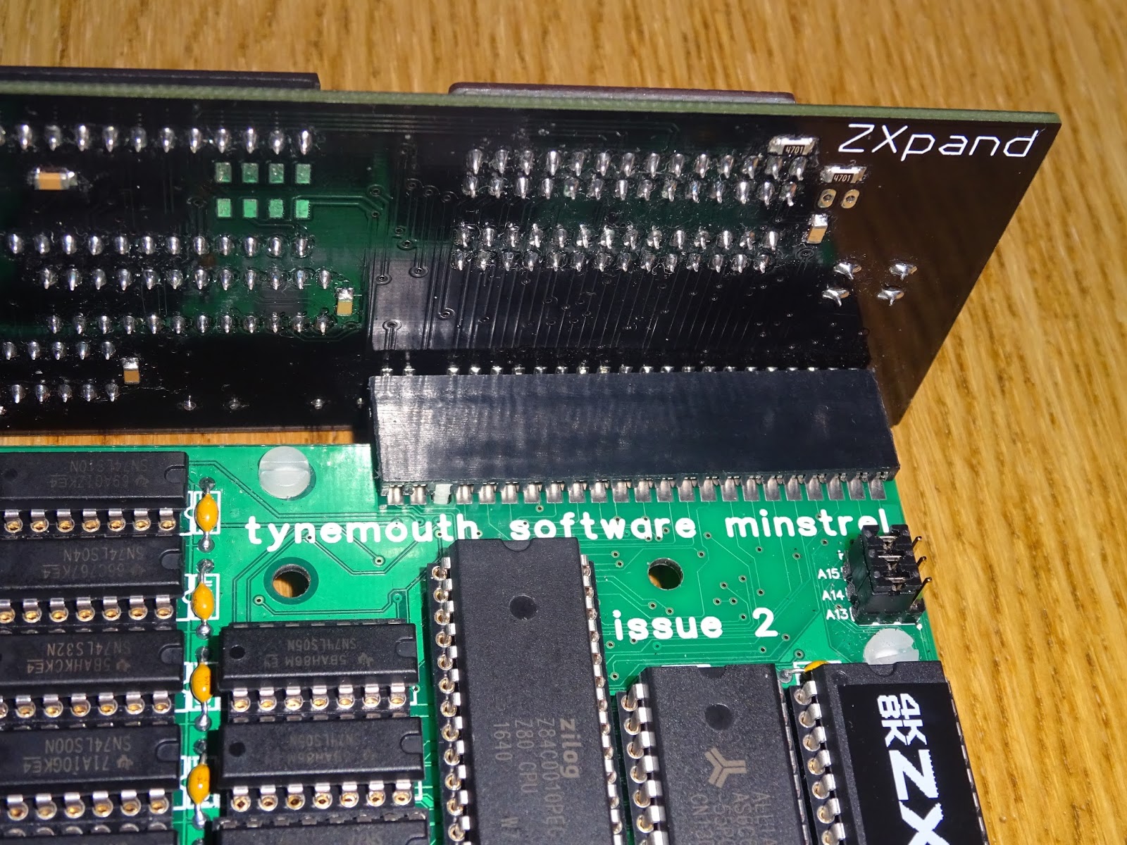 Tynemouth Software: Minstrel ZX80 Clone and the ZXpand