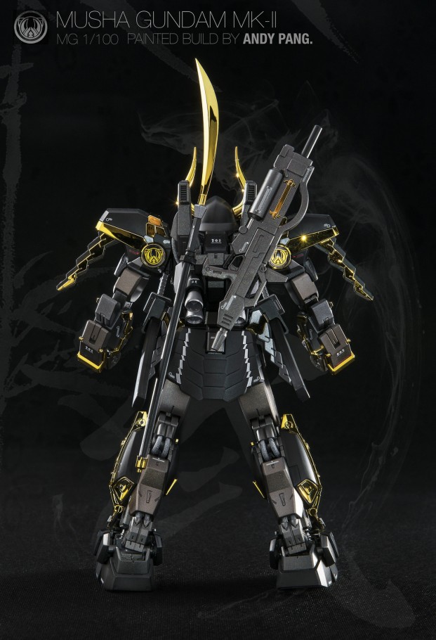Painted Build: MG 1/100 Musha Gundam Mk-II