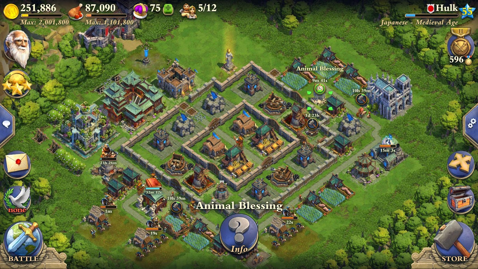 Dominations medieval war base layout - soltolf