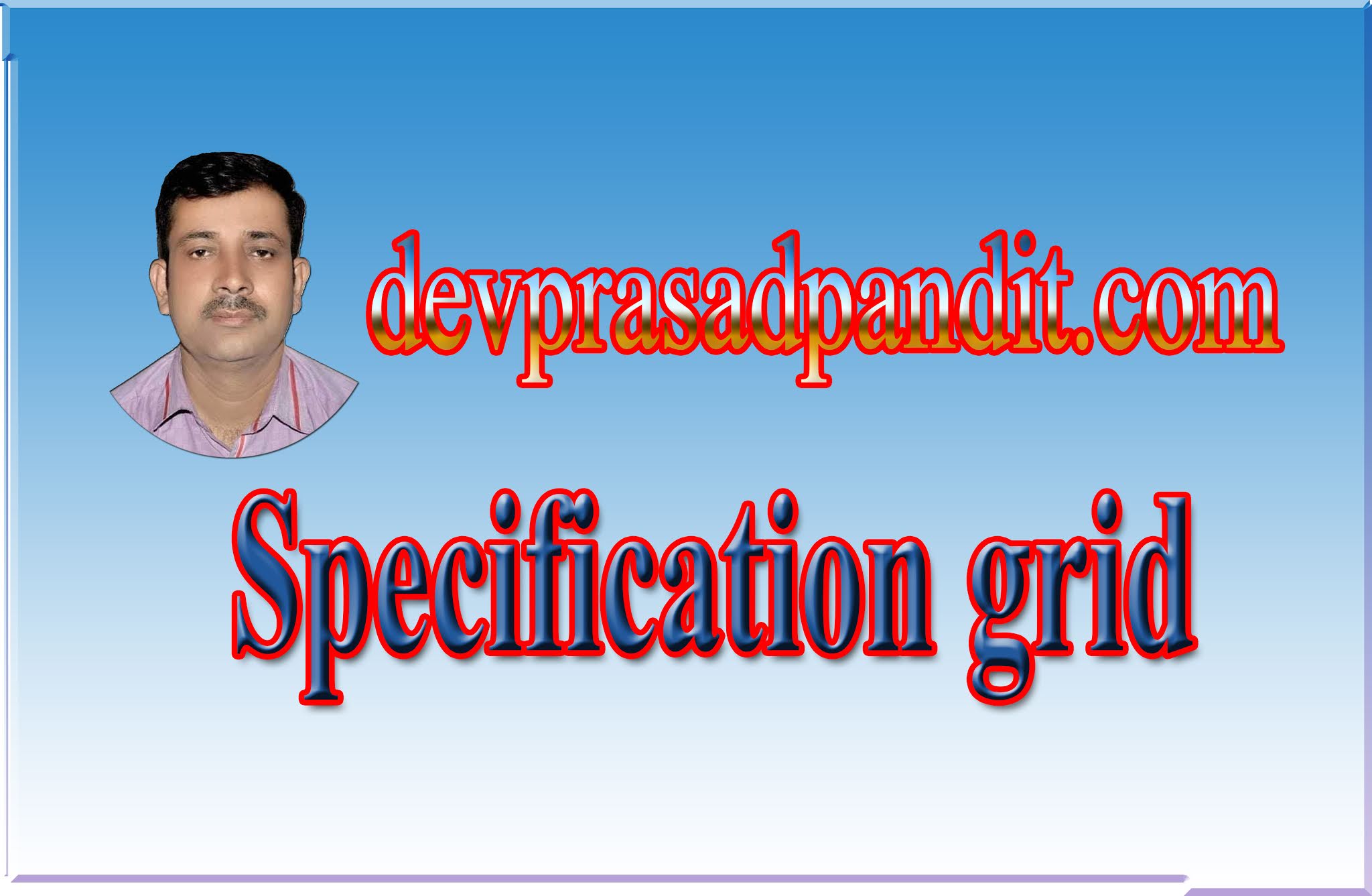 Specification Grid (All)