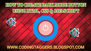 How to create dark mode button using HTML, CSS and Javascript - CODING ...