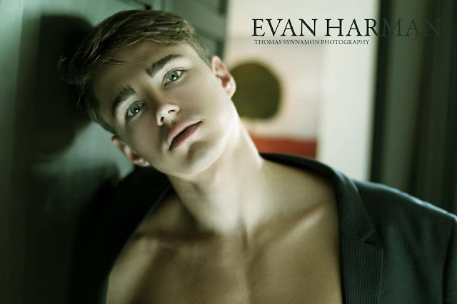 EVAN HARMAN BY THOMAS SYNNAMON - MALE MODELS OF THE WORLD
