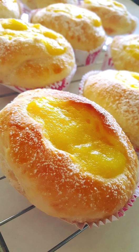 Jeannie62 Kitchen: LEMON CURD BUNS