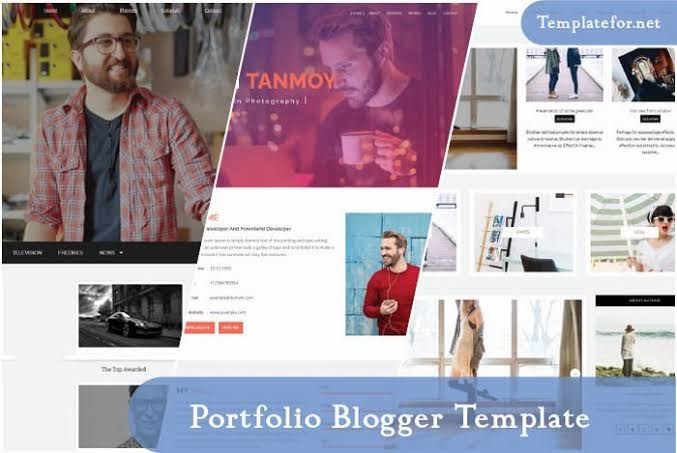 portfolio Blogger Template premium version free