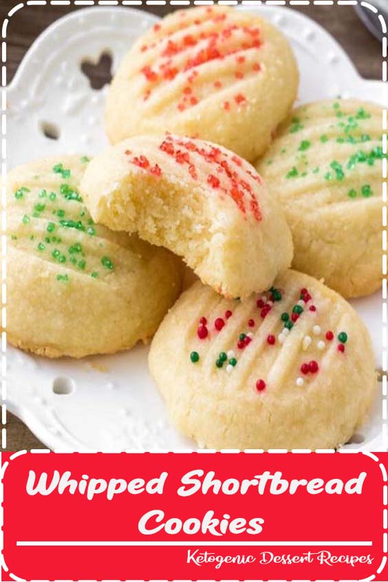 Whipped Shortbread Cookies - Recipes Prudhomme