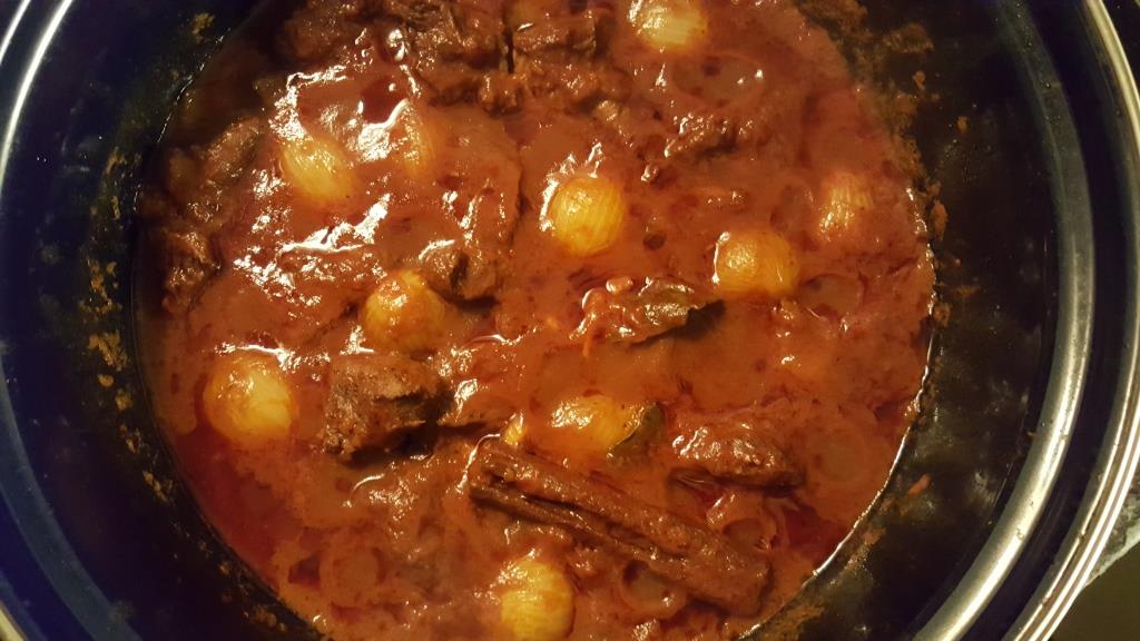 eat-culture: Lamm-Stifatho-Eintopf (Lamb stew Stifatho)