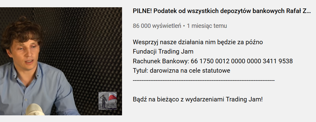 FOREX RANDOM WALK: # Fundacja Trading Jam darowizna na cele statutowe ... FOREX RANDOM WALK: # Fundacja Trading Jam darowizna na cele statutowe ...